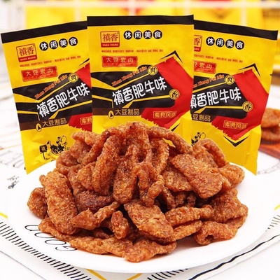 禛香香菇肥牛90后儿时童年怀旧素肉辣条小零食