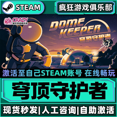 Steam穹顶守护者激活电脑游戏