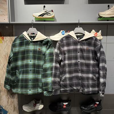 李宁篮球系列男连帽外套AFMW001