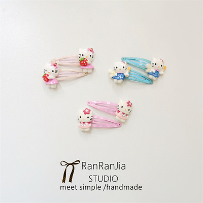 全店选5件包邮儿童发饰女孩头饰Kitty宝宝发夹刘海BB夹掰掰夹发卡