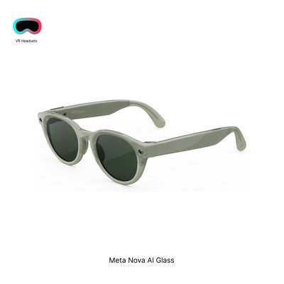 Meta Nova AI Glass - Clear to Emerald Transitions Lens