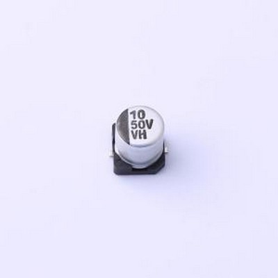 VH1H100MC054000CE0 贴片型铝电解电容 10uF ±20% SMD,D5xL5.4mm