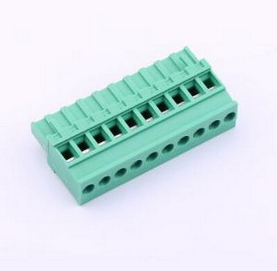 MX2EDGKA-5.08-10P-GN01-Cu-Y-A 插拔式接线端子 1x10P 5.08mm 排