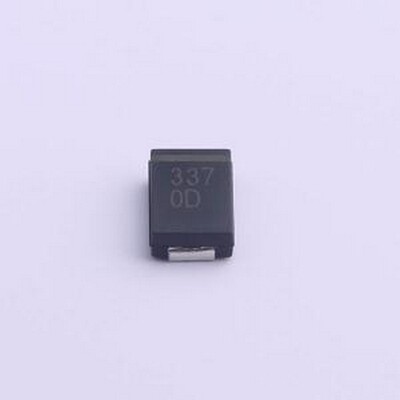 ECASD40D337Y009KA0 固态电容 330uF35%~+10% 2V SMD,4.3x7.3mm