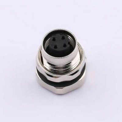 C12B-FSD-RM1-4SCUP 圆形(线缆)连接器 Toponelec(上海拓宜)金属