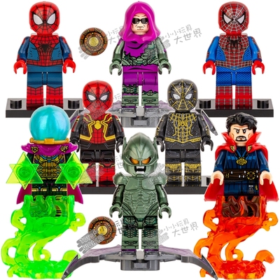蜘蛛侠绿魔拼装积木第三方