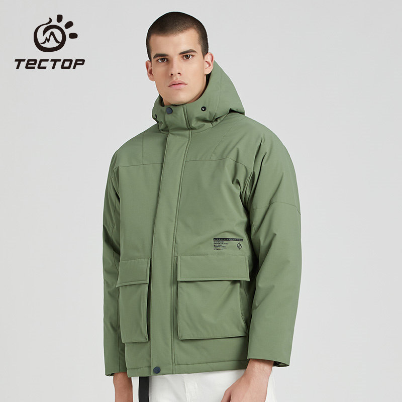 秋冬季TECTOP探拓户外防风加厚保暖男士棉服运动新款休闲棉衣外套