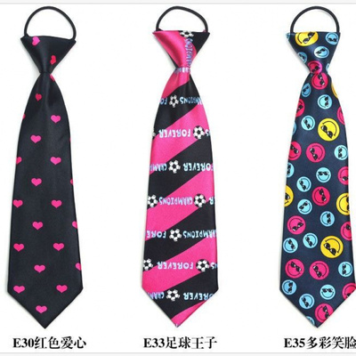 4岁以上儿童领带男女学生韩版宝