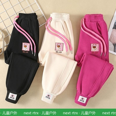 英国儿童秋冬新款卫裤运动裤