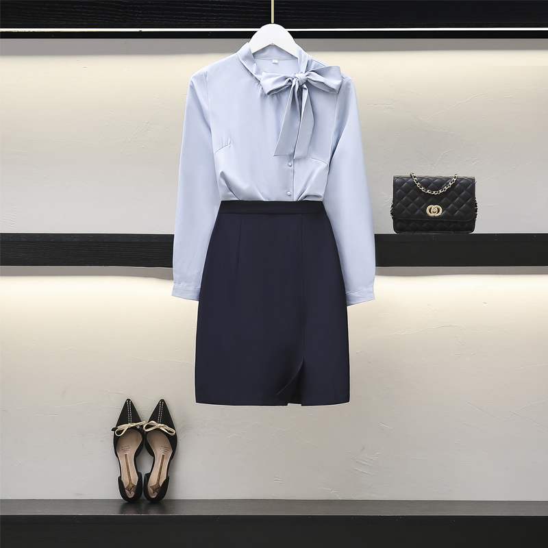 职业装女套装时尚美容院工作服正装女空姐衬衫套裙前台工装女秋季