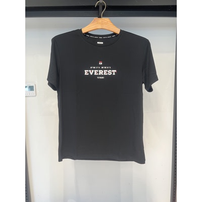 探路者短袖男女 春夏款户外圆领速干透气印花T恤TAJI81847/82848