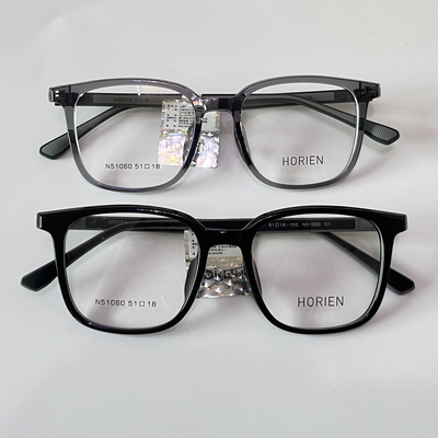 2024海俪恩新款大脸眼镜男女眼镜框百搭防蓝光潮流显瘦眼镜N51060