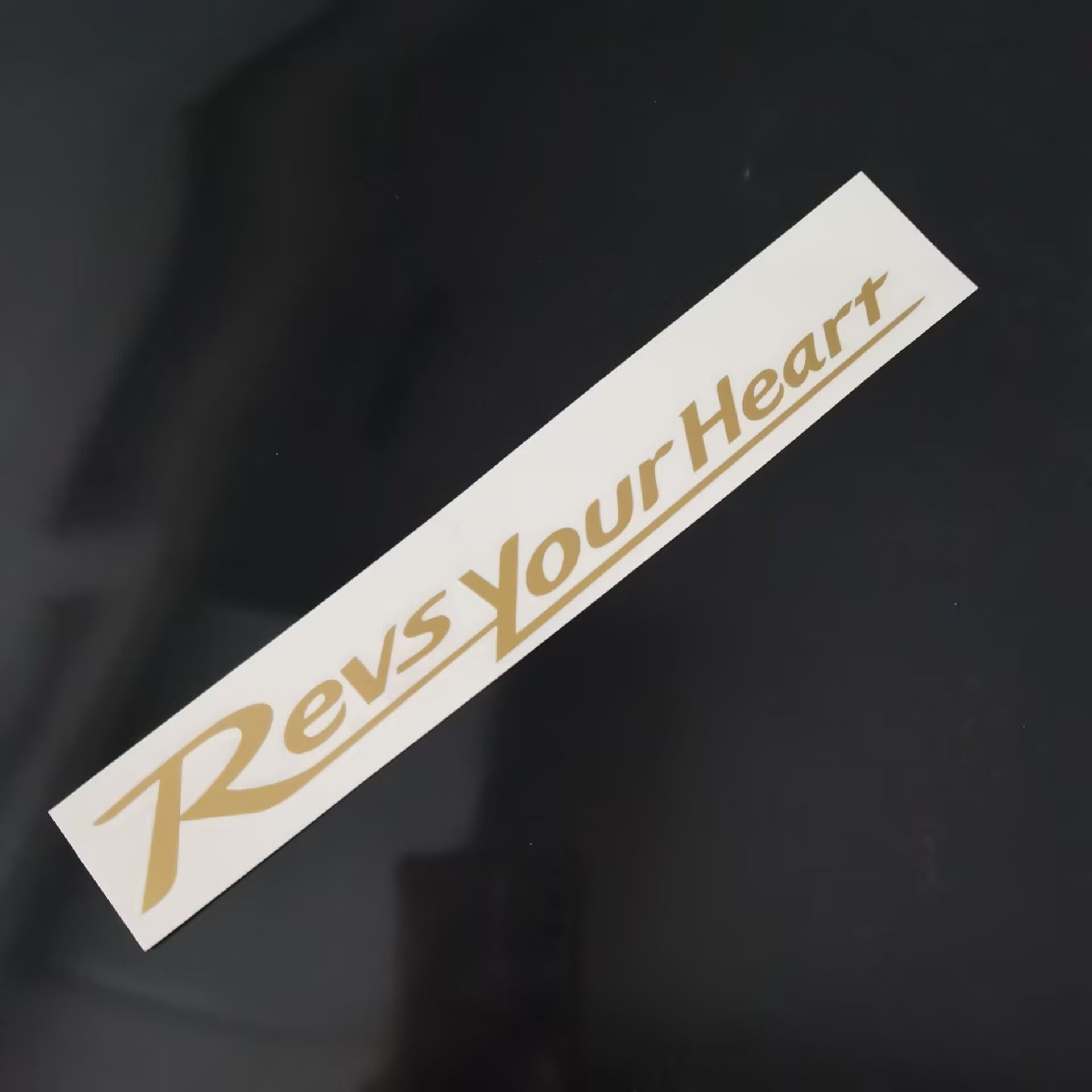 yamaha Revs Your Heart 机车防水贴花 摩托车改装反光贴纸 03
