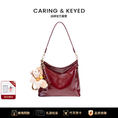 复古小众大容量单肩托特包