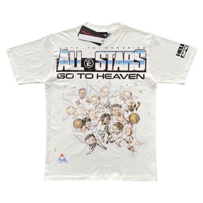 HELLSTAR STUDIOS GO TO HEAVEN 欧美风印花风格短袖T恤