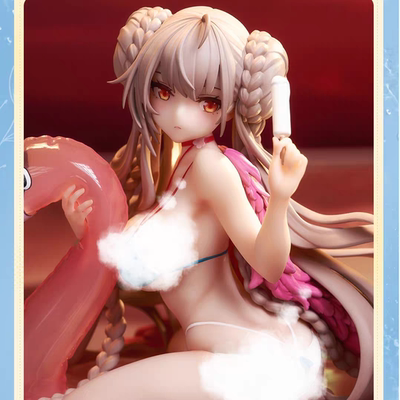 现货正版 AniMester大漫匠 碧蓝航线 可畏 夏日泳装ver. 手办