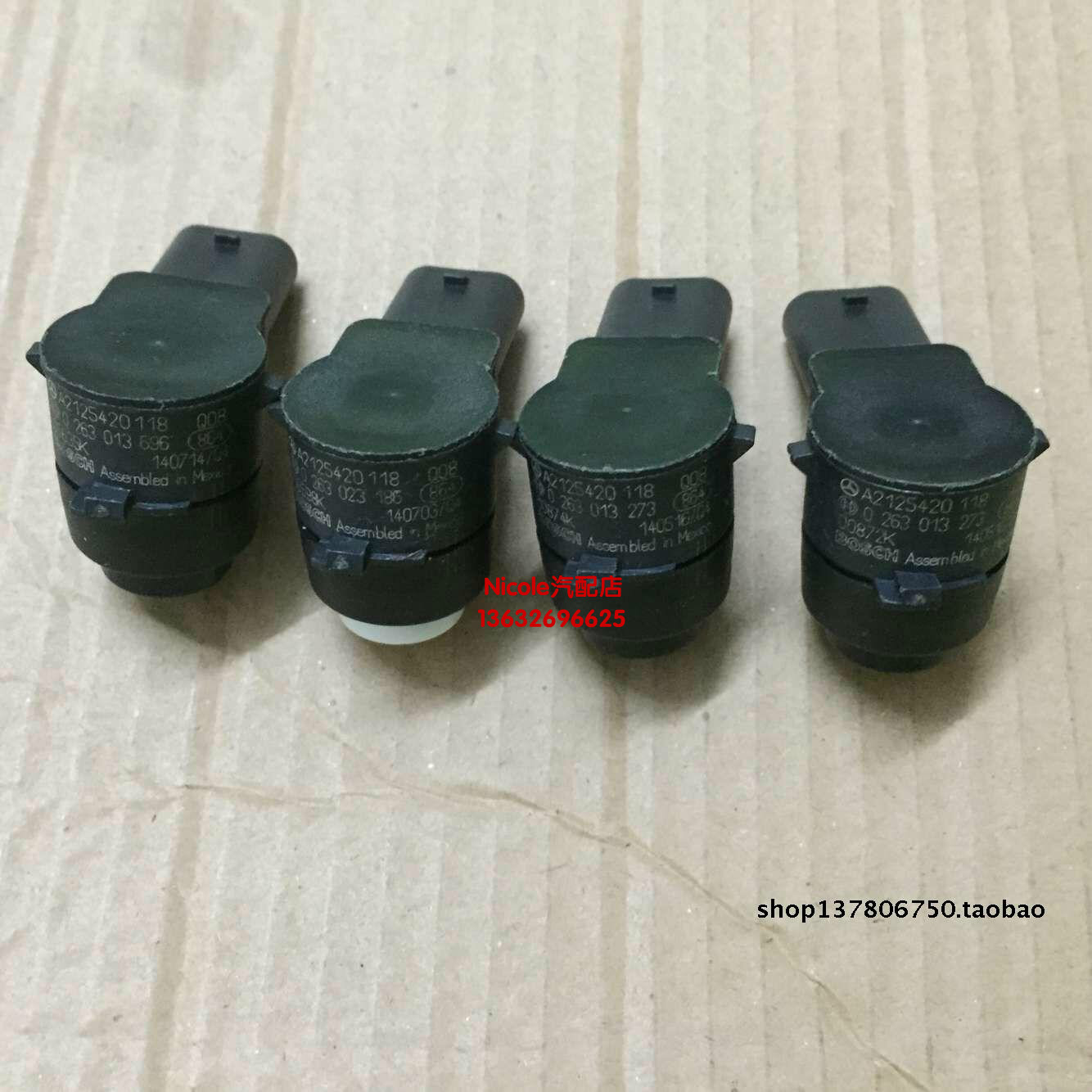 适用奔驰E系/GL/ML/S系/A系/C系前杠电眼  倒车雷达感应器 探头