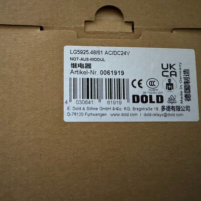 LD多德继电器5925.48/615925.48/61 AC/DC24V5925.04/61 AC/DC24V