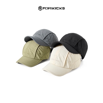 【GTL14】夏季大头围棒球帽简易耐磨速干潮流透气网孔尼龙鸭舌帽