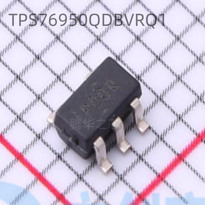 TPS76950QDBVRQ1 封装SOT23-5  丝印PCOI 线性稳压器芯片5V 100m