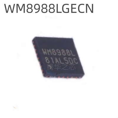 全新 WM8988LGECN/RV  封装QFN28 音频编解码器芯片  WM8988LGECN