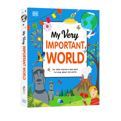 英文原版 DK幼儿百科全书系列 我非常重要的世界 My Very Important World 精装 少儿科普 英语启蒙认知读物