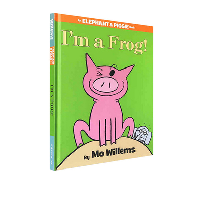 英文原版 I'm a Frog 精装绘本书 Elephant and Piggie小猪小象 吴敏兰推荐 Mo Willems