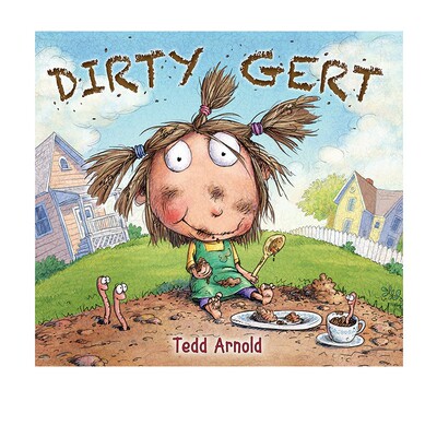 英文原版 Dirty Gert 儿童英语启蒙图画故事绘本 苍蝇小子同作者Tedd Arnold