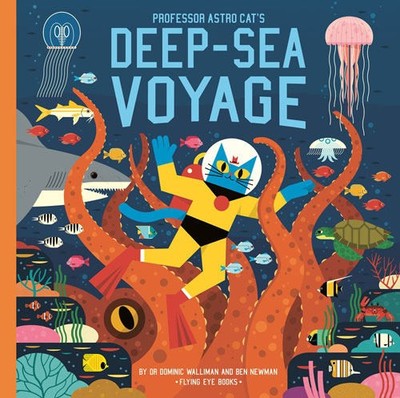 预售 英文原版 太空猫 深海之旅 Professor Astro Cat's Deep-Sea Voyage 儿童天文科普图画故事绘本