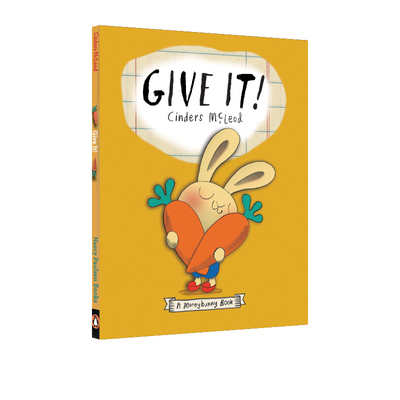 英文原版 Give It! 怎么捐钱 Moneybunny系列 儿童理财启蒙精装绘本 树立正确的金钱消费 Cinders McLeod