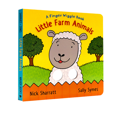 农场小动物手指摆动书