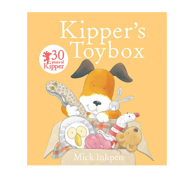 英文原版 小狗奇普 Kipper's Toybox 小狗卡皮动画改编 廖彩杏书单 格林纳威大奖作家 Mick Inkpen 经典图画故事绘本