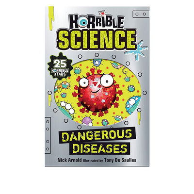 预售 英文原版 可怕的科学 新版 Horrible Science#7: Dangerous Diseases 儿童桥梁章节科普读物 可怕的历史地理数学同系列