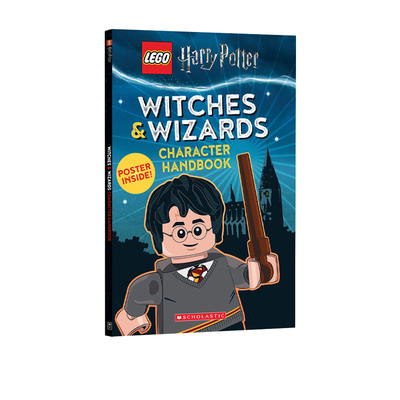 英文原版 Witches And Wizards Character Handbook 乐高哈利波特人物手册 全彩漫画小说