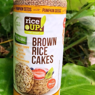 rice UP保加利亚南瓜子糙米饼早餐代餐休闲零食PUMPKIN SEEDS
