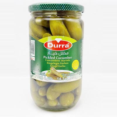 Durra叙利亚腌制青瓜泡菜酥脆瓜条Cumber Pickles710G lnlagd