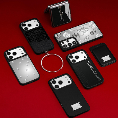 CASETiFY联名NUMBERING标志珠宝