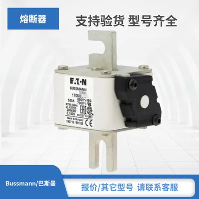 170M5108 170M5109 170M5110 170M5111巴斯曼Bussmann方体熔断器
