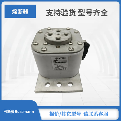 170M7053 170M7544 170M7035 170M7036巴斯曼Bussmann熔断器现货