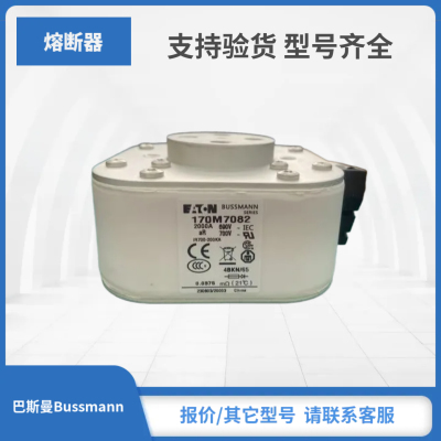 原装巴斯曼Bussmann熔断器现货包邮170M7082 170M7083 170M7084