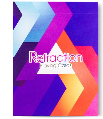 默默纸牌Refraction deck美国进口折射花切魔术基础款扑克牌