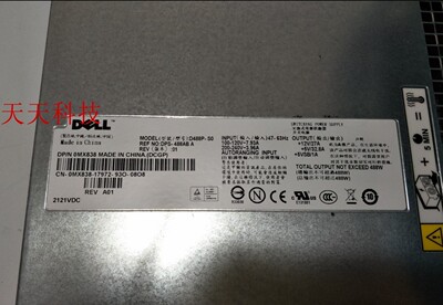 Dell PowerVault MD1000 MD3000 电源 0C8193 H488P MX838