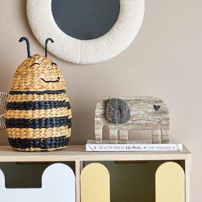 丹麦代购 Bloomingville 大理石大象长颈鹿客厅书房装饰摆件烛台