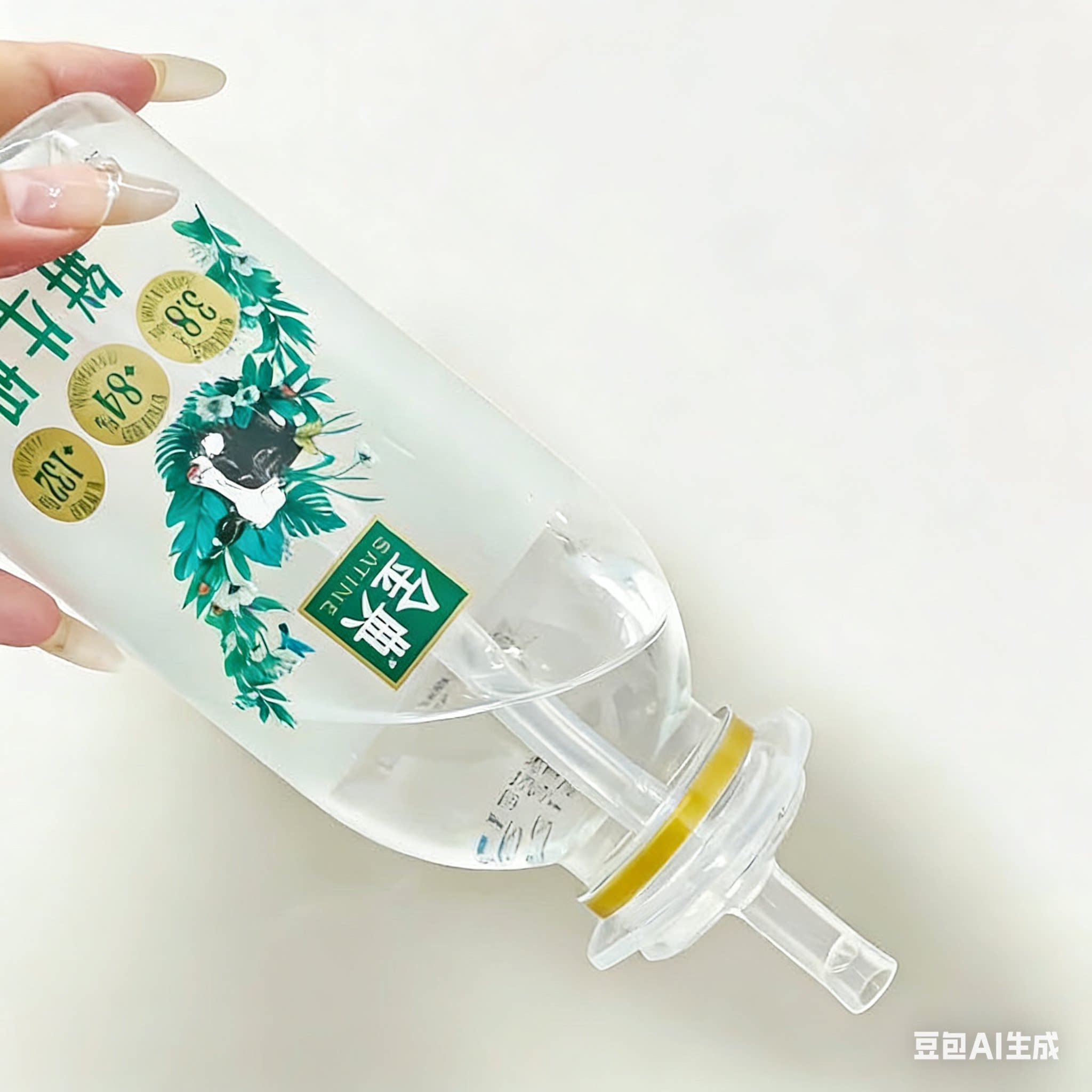 悦鲜活牛奶吸管重力球宽口径指引学饮杯奶嘴儿童防呛水吸管转换头