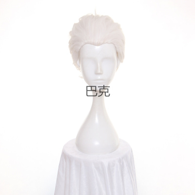 fate stay night/卫宫士郎 红A Archer cos假发造型短发 白色假毛