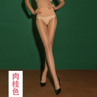 SK超薄超透丝袜360无痕裆油光袜