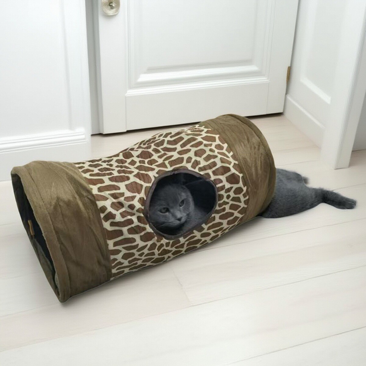 宠物猫咪自嗨解闷隧道钻洞爬行可折叠通道逗猫新款玩具