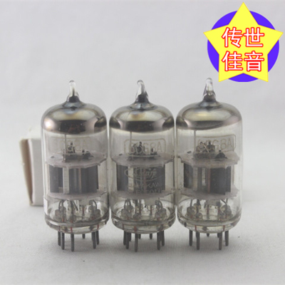 日本HAYAKAWA 6CG8带圆环铜柱附有参数图6CG8电子管