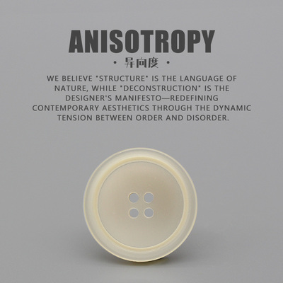 小香风四眼珠光树脂纽扣