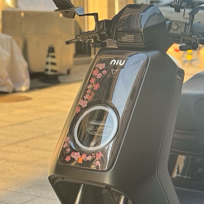 适用于小牛NXT车头内部装饰贴花